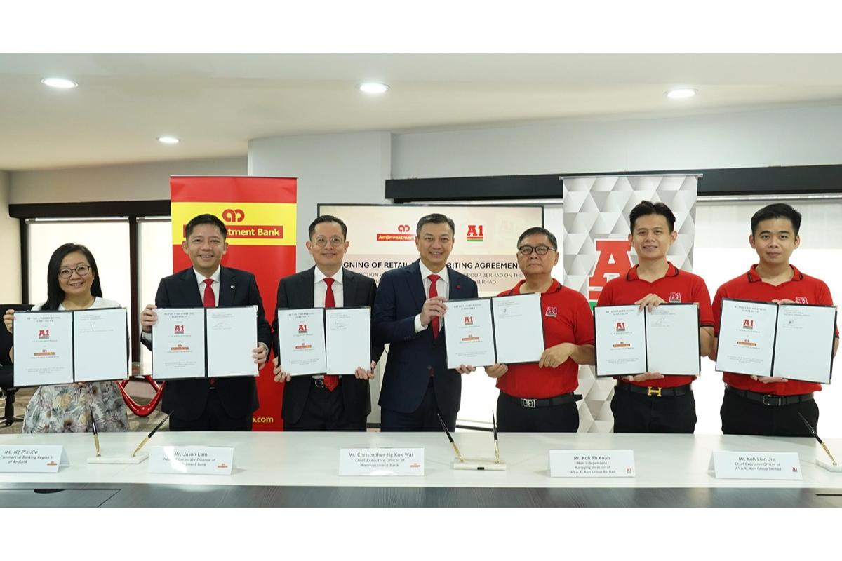 Premix soup maker A1 AK Koh Group appoints AmInvestment Bank as underwriter for ACE Market IPO